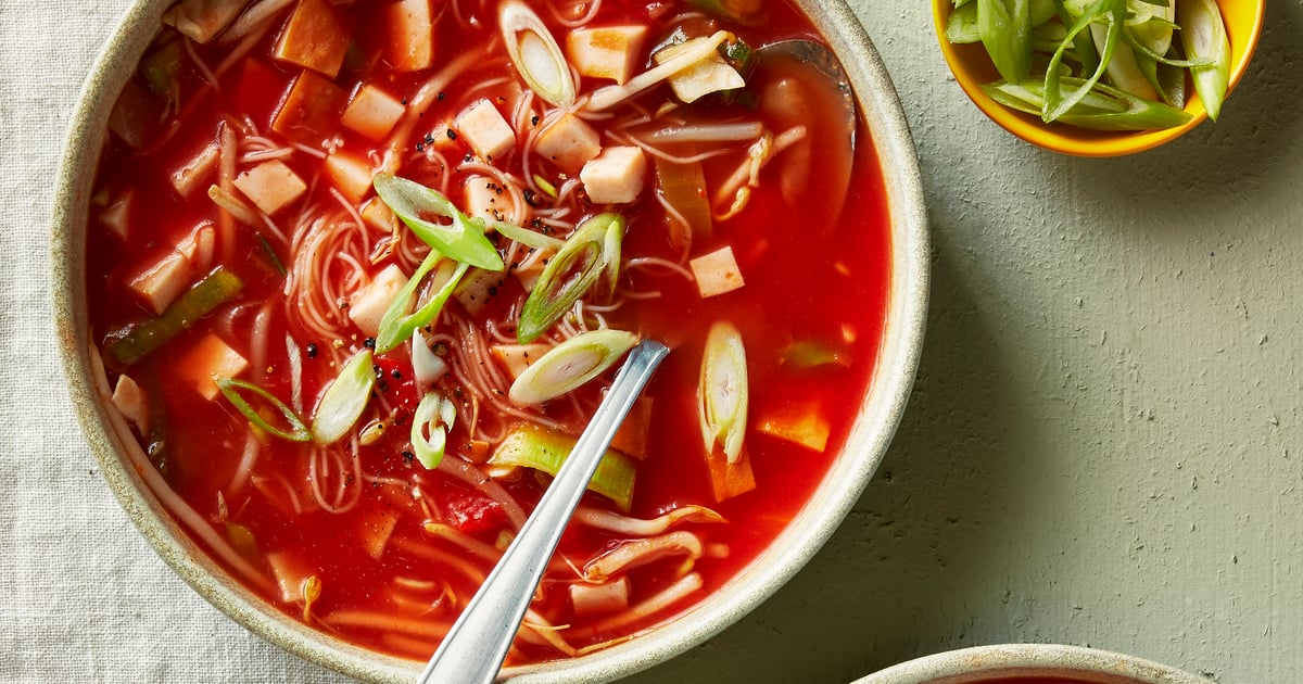 Chinese tomatensoep met kip mihoen recept - Boodschappen.nl